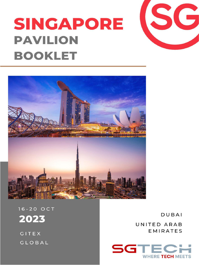 SG Pavilion Booklet GITEX Global Expand North Star 1697168314 | PDF ...