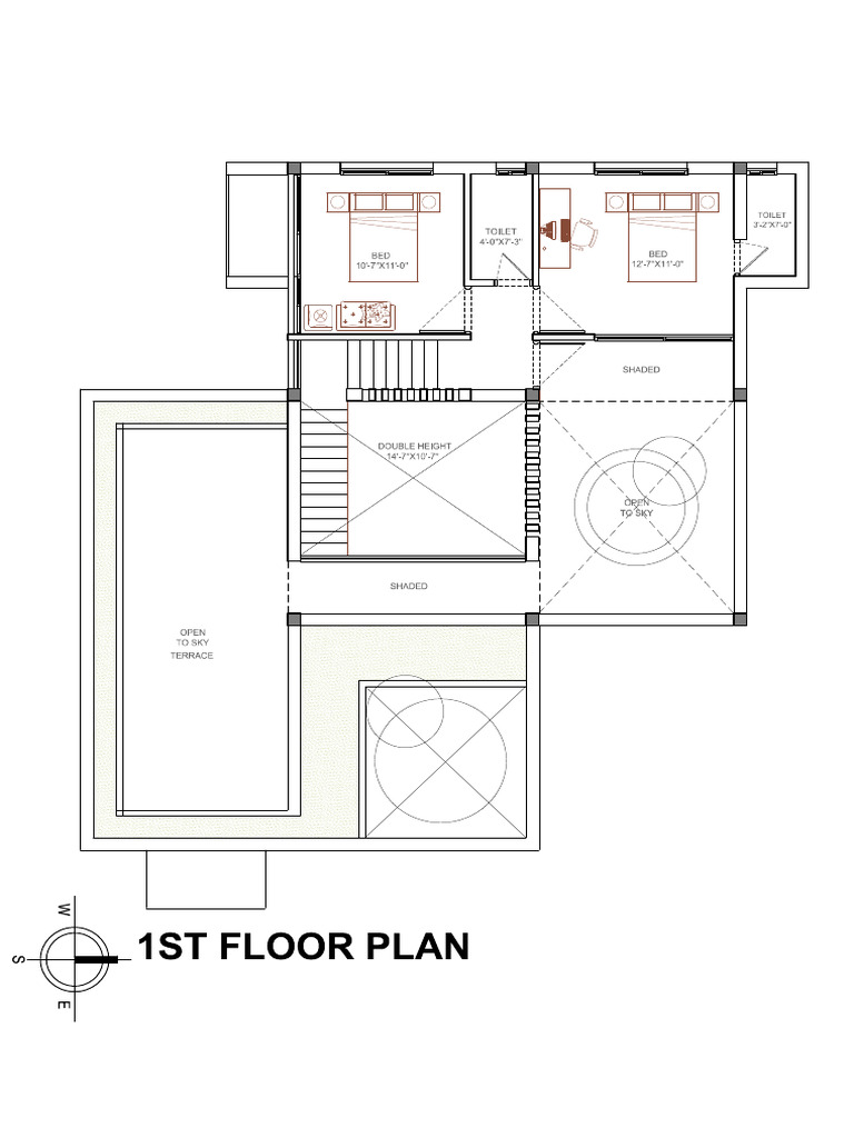 1st Flloor PlaN | PDF