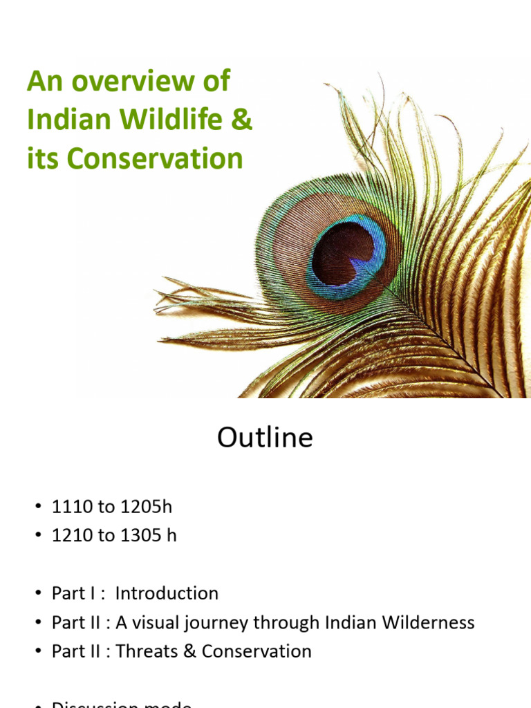 An Overview of Wildlife in India 29072021 | PDF | Biodiversity | Earth ...
