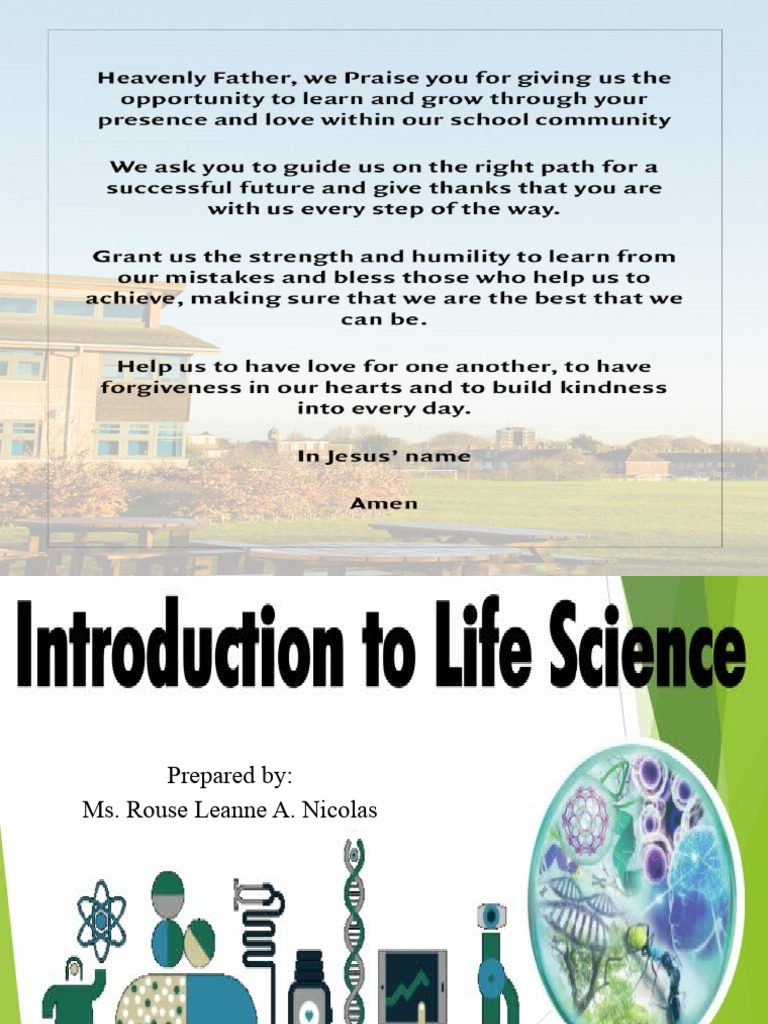 Lesson 11 Introduction To Life Science | PDF | Life | Organisms
