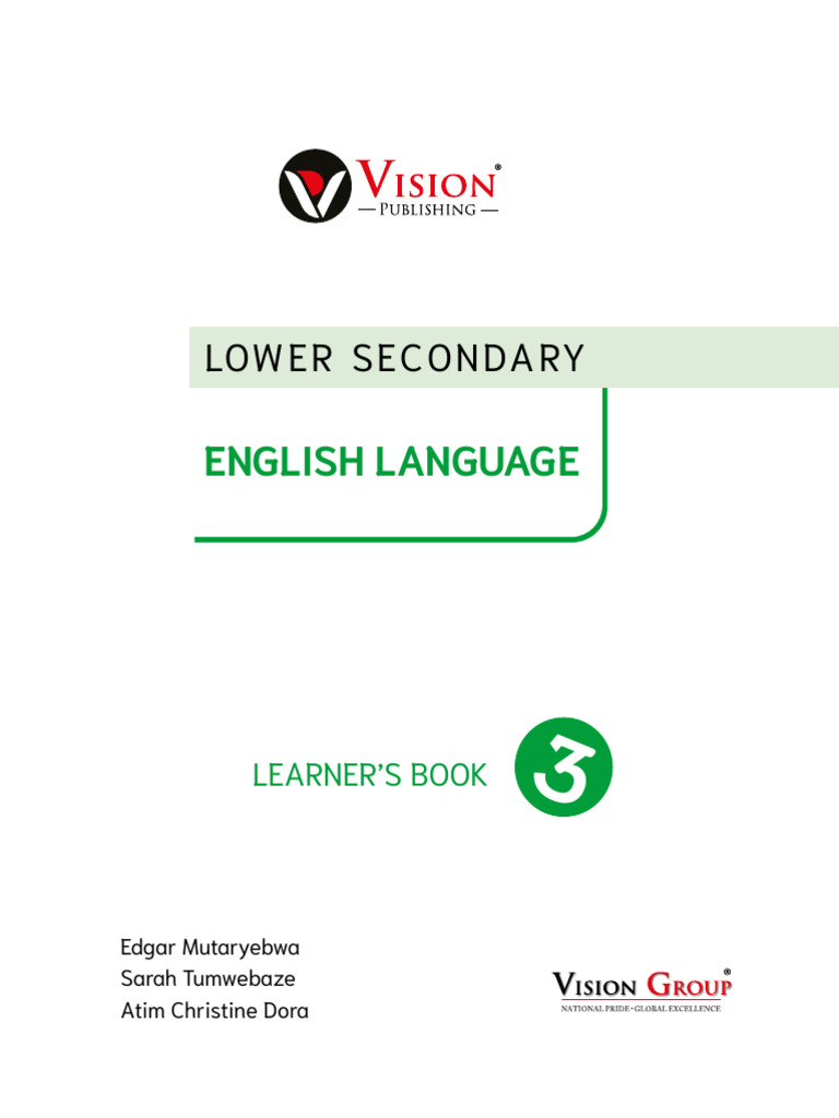 Secondary English Learner's Book 3 Edgar | PDF | Linguistics