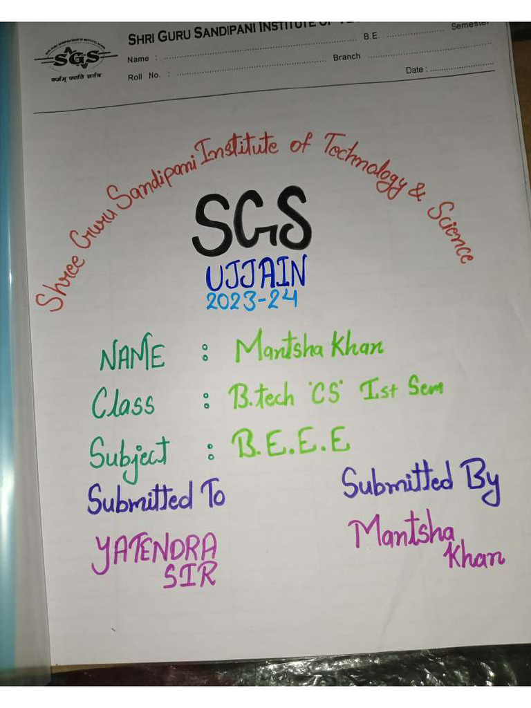 Beee Assignment | PDF