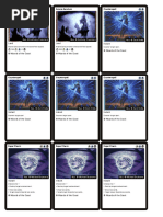 MTG Cheat Sheet Quick Reference | PDF | Sports | Wizards Of The Coast Games