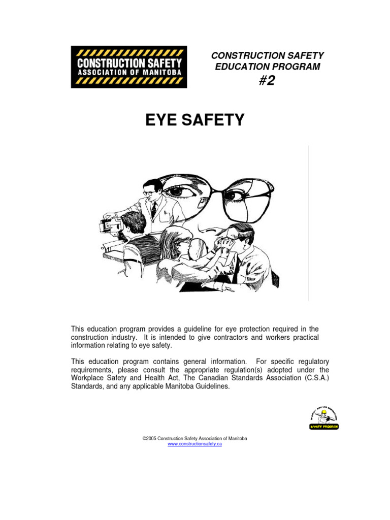 Eye Safety | PDF | Glasses | Vision