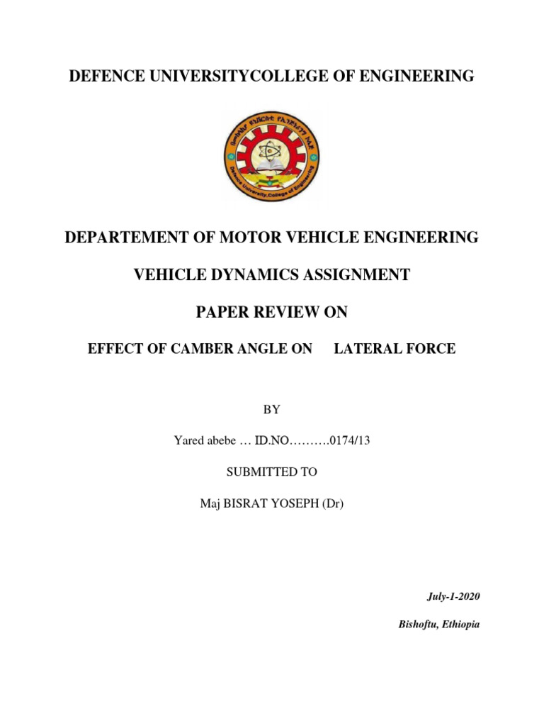 Yared | PDF | Tire | Force