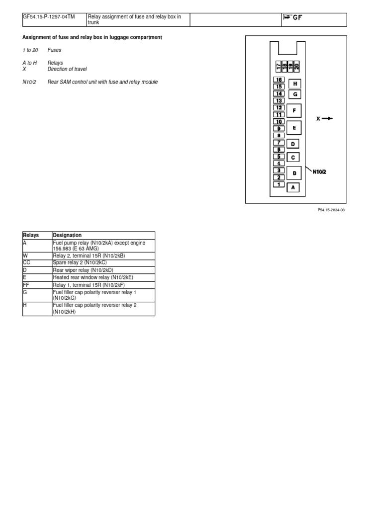 Rear SAM Relay | PDF