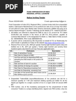 FCI E-Auction Guidelines | PDF | Auction