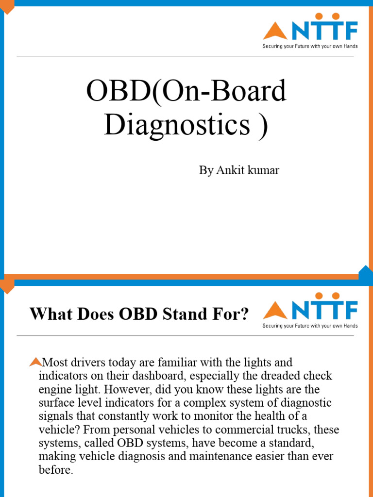 6.OBD (On-Board Diagnostics) | PDF | Vehicles | Engineering