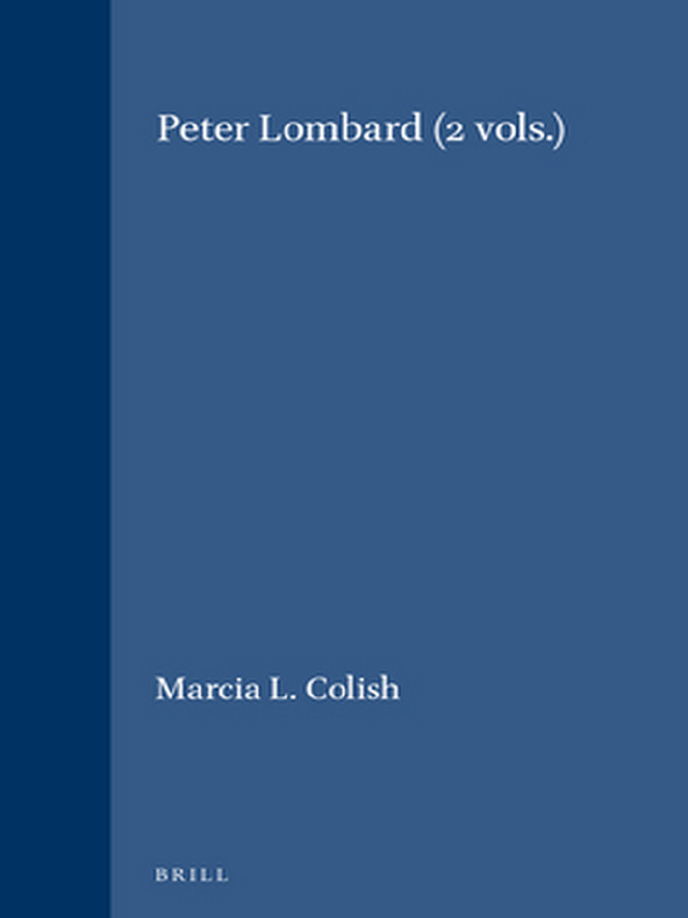 (Brill's Studies in Intellectual History, 41, 1-2) Marcia L. Colish ...