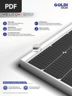 Premier Bifacial Solar Panel Datasheet | PDF | Photovoltaics | Solar Cell