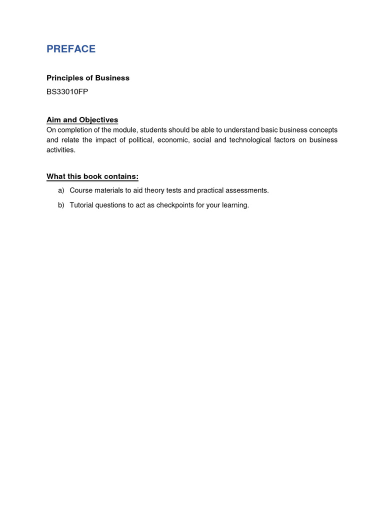 POB BS33010FP Textbook Ver 4.0 (No Cover) | PDF | Supply (Economics ...