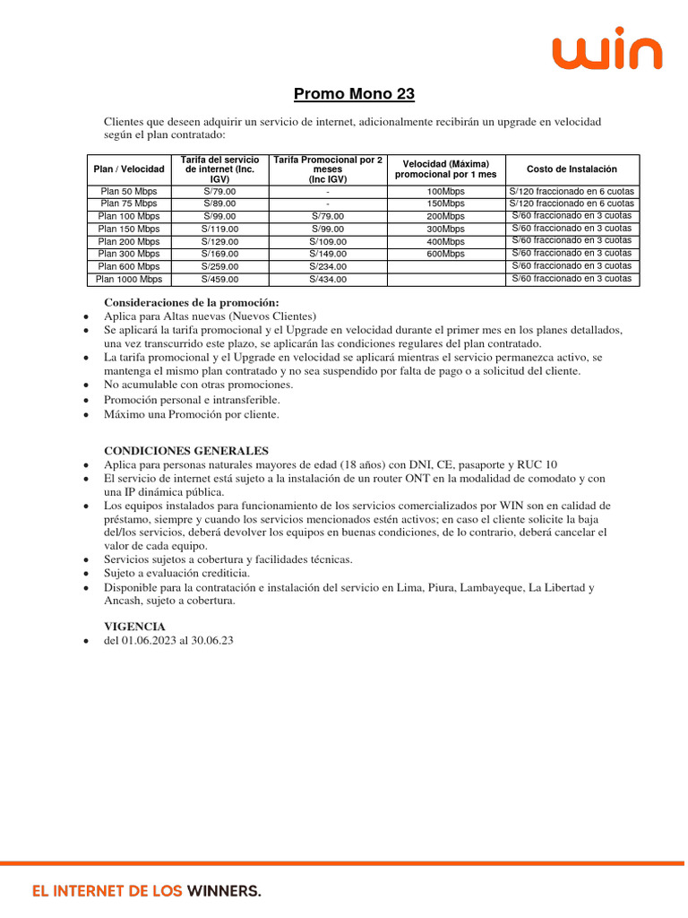 Promo Mono | PDF | Negocios | Informática