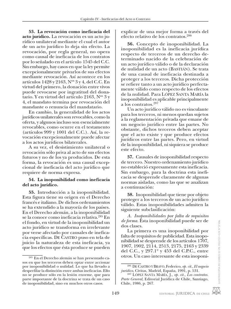 Barcía (Inoponibilidad p.149 Yss) | PDF | Ley común | Justicia