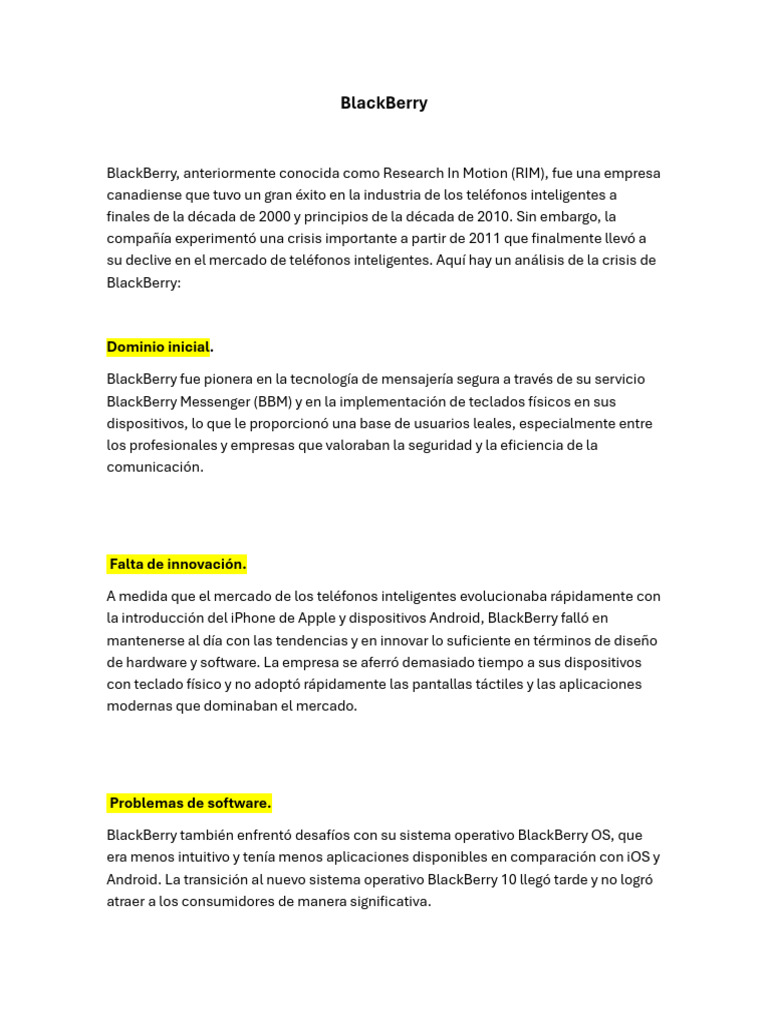 Black Berry | PDF | Mora | Smartphone