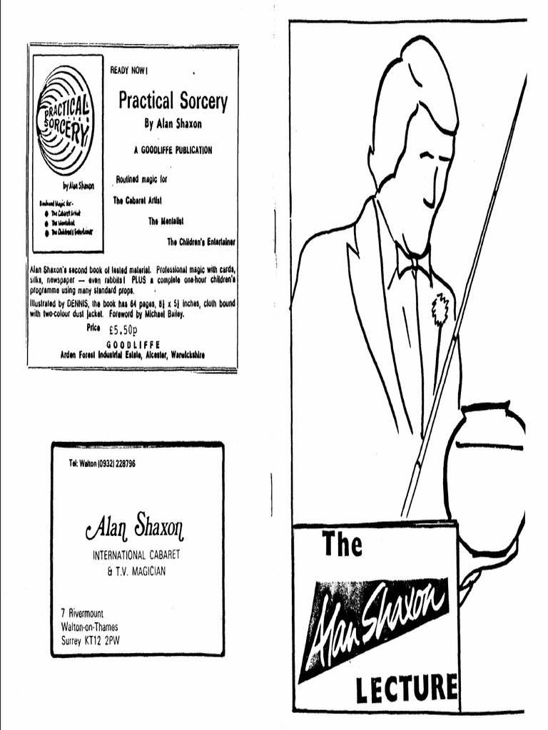 Alan Shaxon - Lecture | PDF