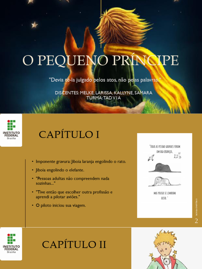 Slid O Pequeno Príncipe | PDF | O Pequeno Príncipe