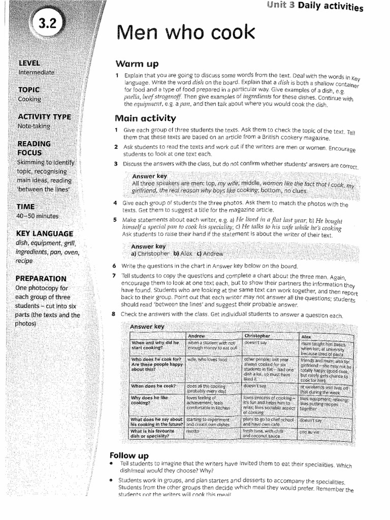 Reading Practice Activities | PDF