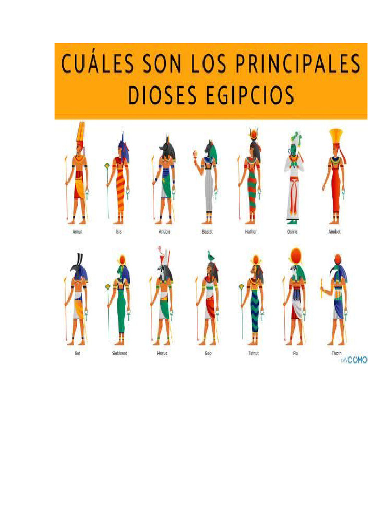 Diose de Egipto Imagenes | PDF