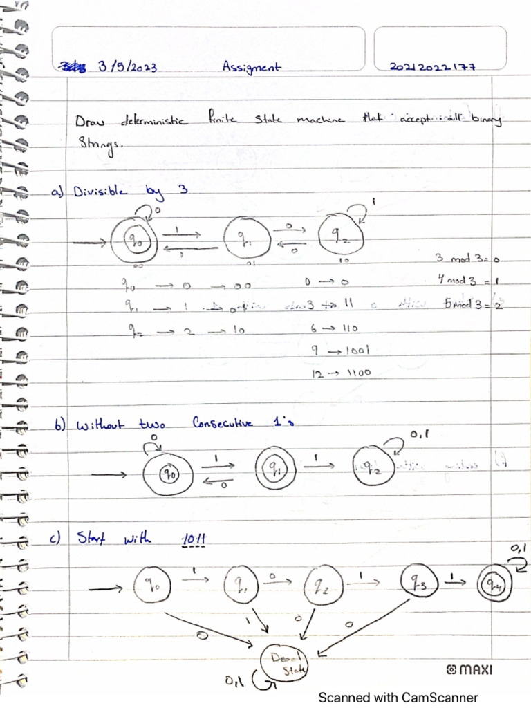 Formal Language Assignment | PDF
