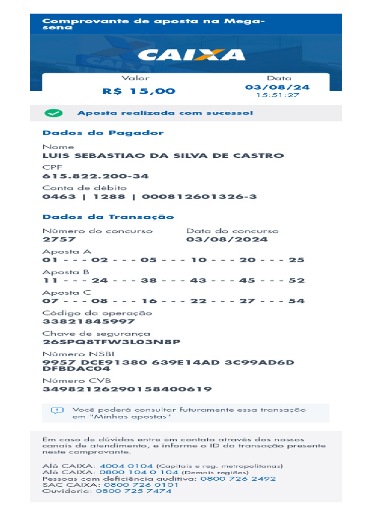 Comprovante2024 08 03 - 155135 | PDF