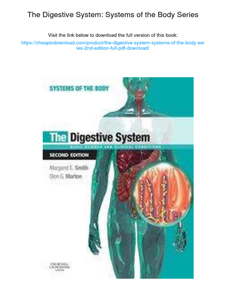 The Digestive System: Systems of The Body Series. | PDF ...