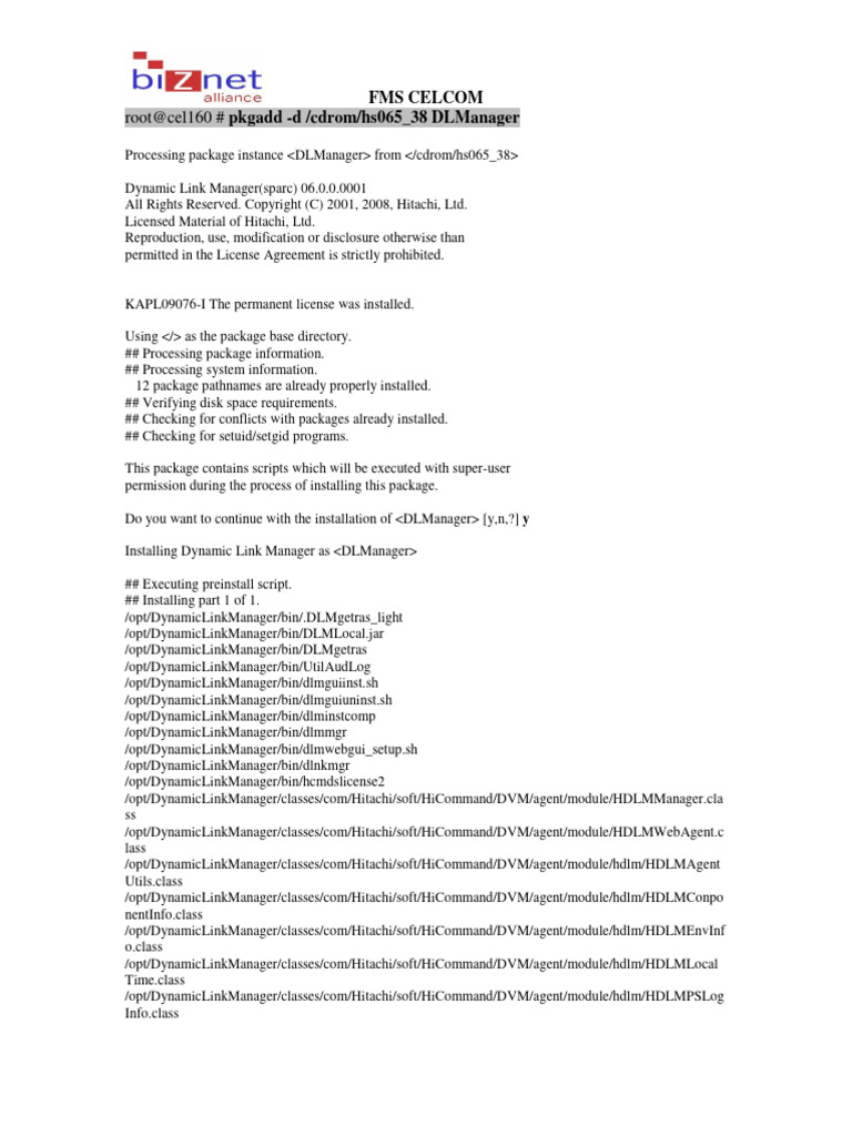 A - HDLM Sunsol | PDF | Utility Software | Computing
