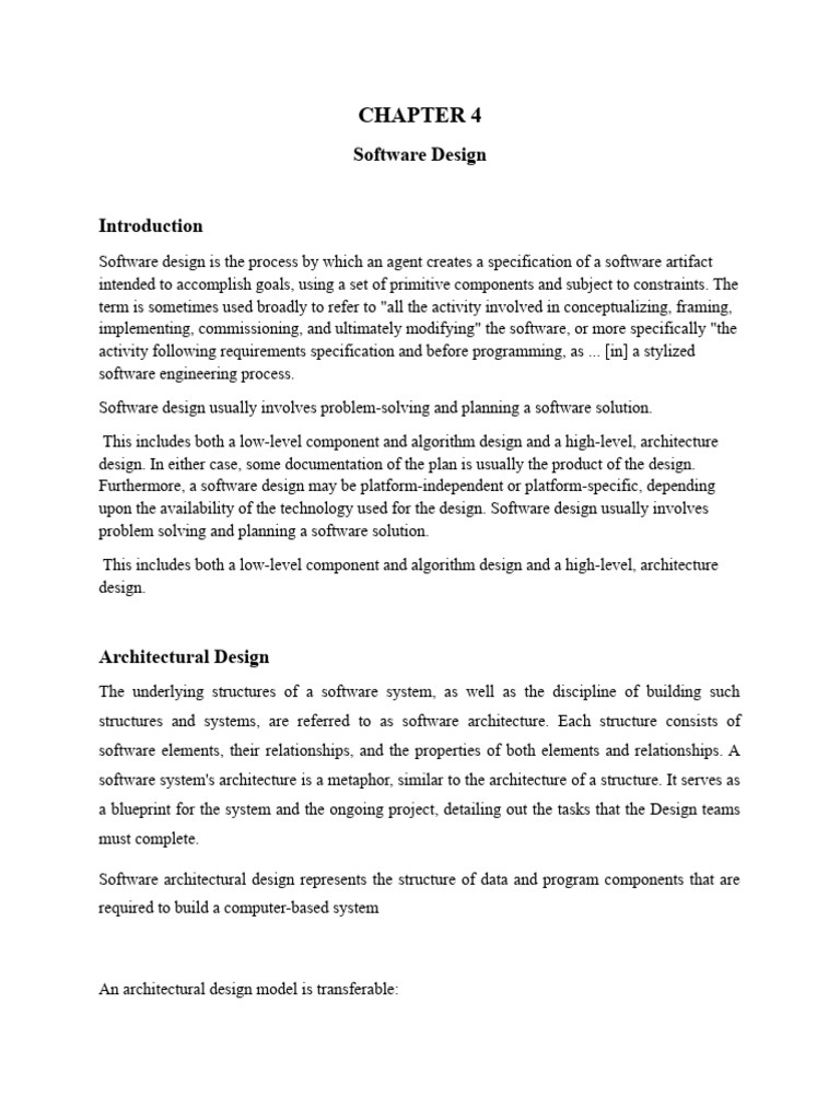 Ch4 | PDF | Databases | Software Design