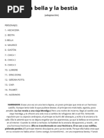 Personajes de La Bella y la Bestia | PDF | Películas animadas de Disney ...