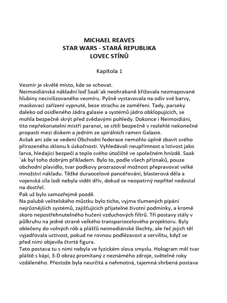 07 Darth Maul - Lovec Ze Stínů 32 BBY | PDF