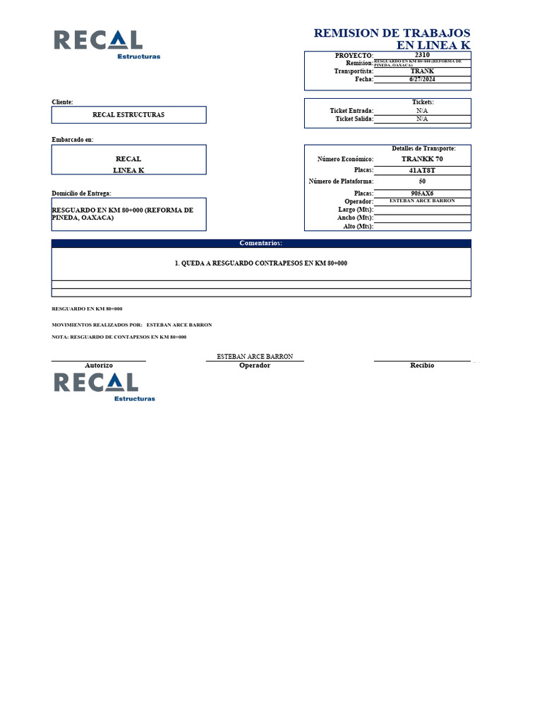 Remision 28.06.24 - 30.06.24 | PDF