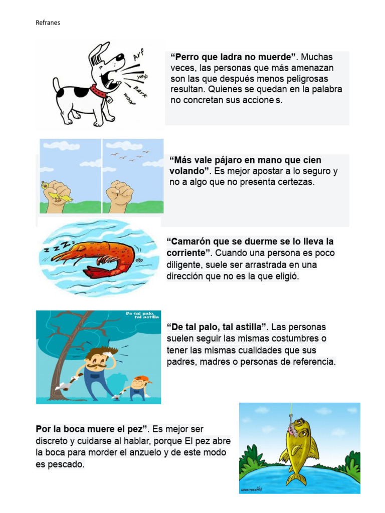 Refranes | PDF