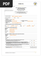 Annual Return Form 22 1 | PDF | Business