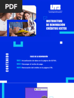 Instructivo para Descargar Comprobante de Matricula SR 2 | PDF