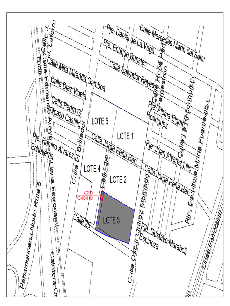 Proy-Emplazamiento-Cond-Distrito-BRILLADOR III | PDF