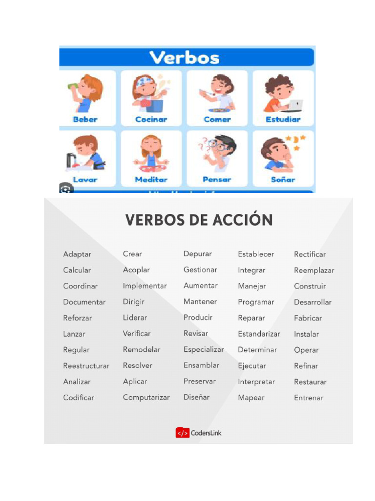 Verbos de Accion | PDF