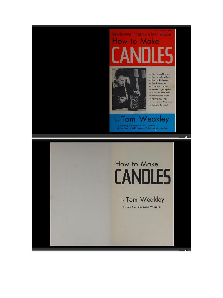 How To Make Candles Pdf