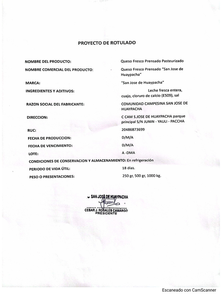 (Req-0) ROTULADO | PDF