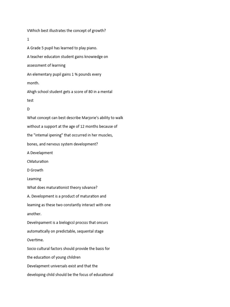 Prof. ed. set b | PDF | Behavioural Sciences | Psychological Concepts