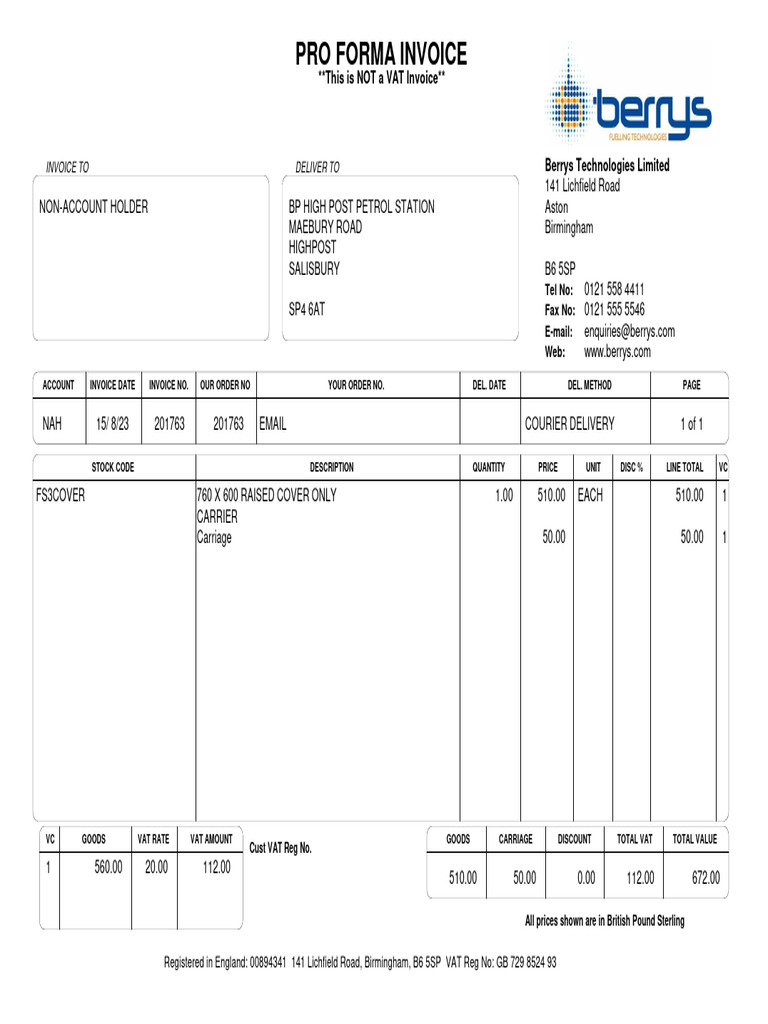 PROFORMA | PDF | Pro Forma | Invoice PROFORMA | PDF | Pro Forma | Invoice