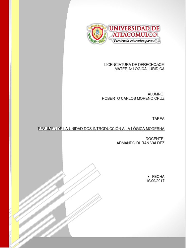 Introduccion A La Logica Moderna | PDF | Proposición | Lógica