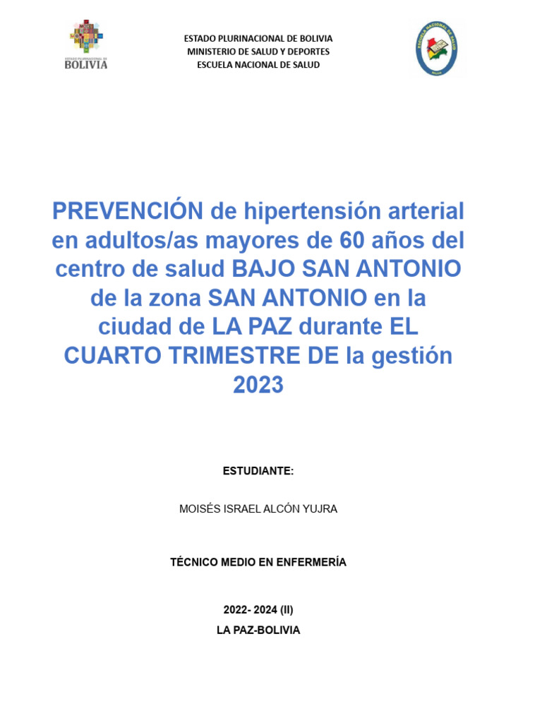 Documento Iap Hta 22222 | PDF | Hipertensión | Metodología de encuesta