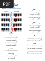 Way Maker - Leeland - Sinach | PDF