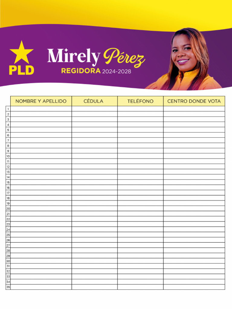 Mirely Perez Regidora | PDF