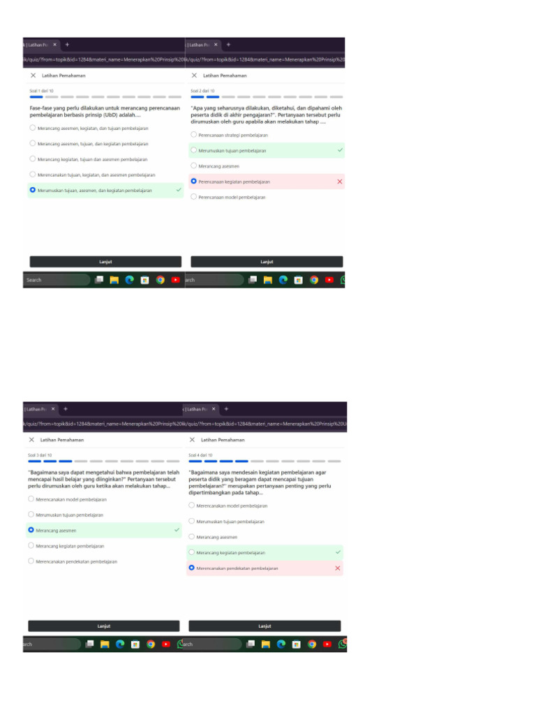 Soal Latihan PPG PMM | PDF
