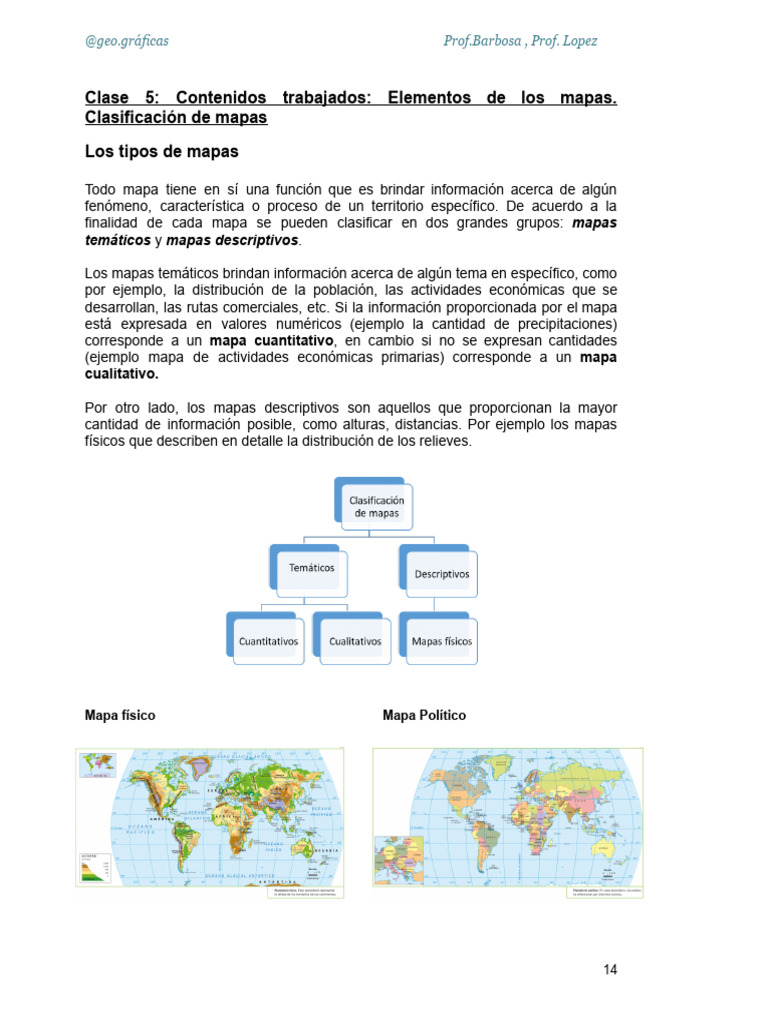 Actividad 2do Año | PDF | Mapa