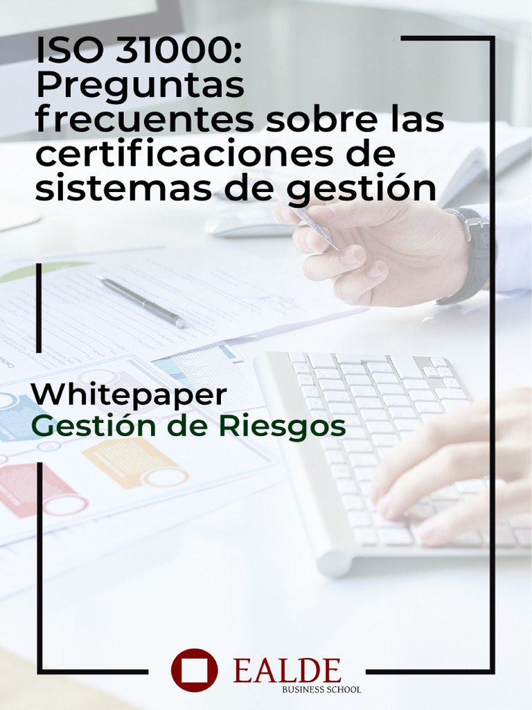 Whitepaper Iso 31000 | PDF | Organización internacional para la estandarización | Auditoría
