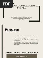 Teori Asal Mula Dan Terbentuknya Negara | PDF