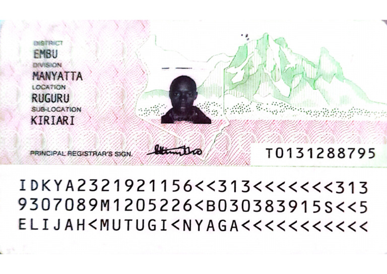 Scanned Id | PDF