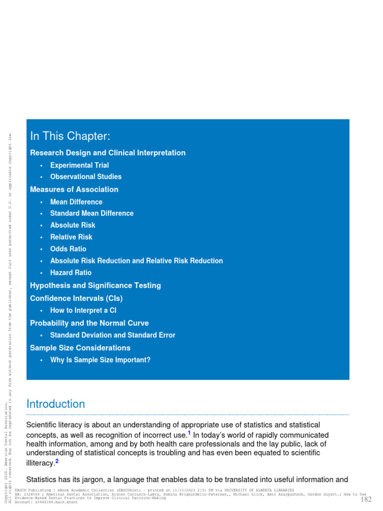 Chapter12 Measures of Association | PDF | Relative Risk | Cohort Study