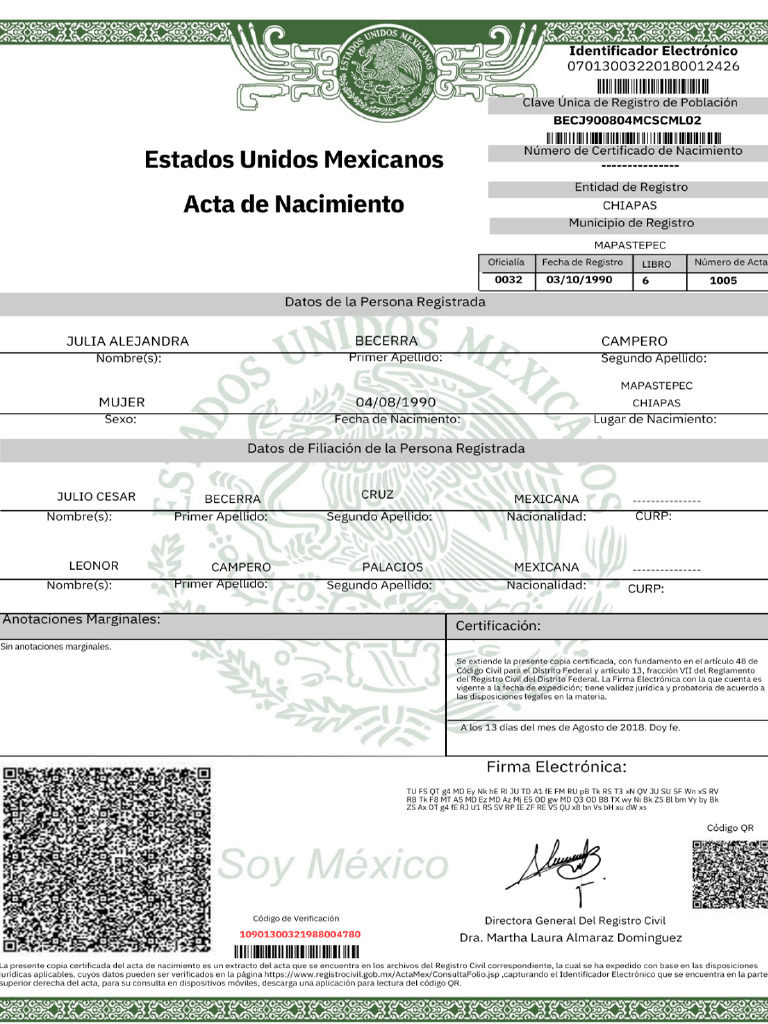 Julia Alejandra Becerra | PDF